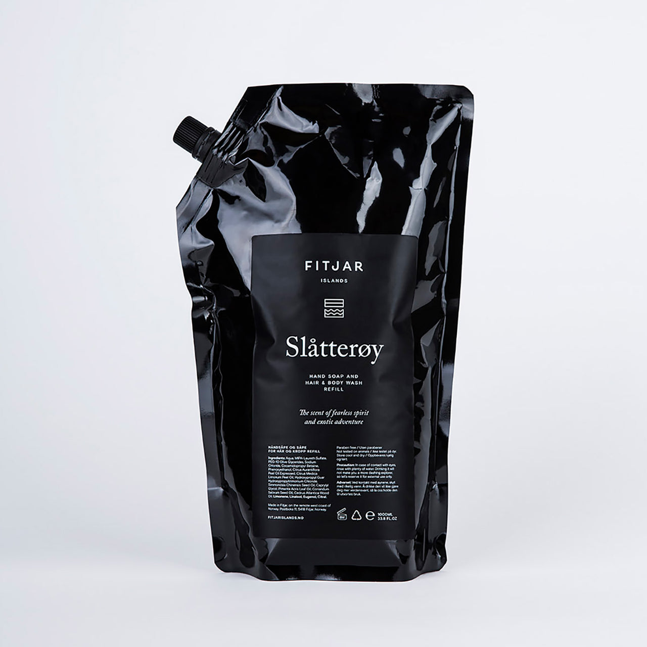 Fitjar Slåtterøy Soap Refill 1 Liter – Norway Designs