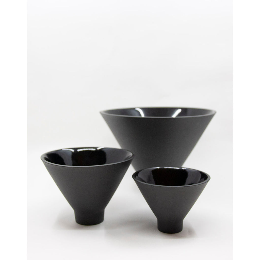 Guri Sandvik Ylva Bowl Large Black - Norway Designs