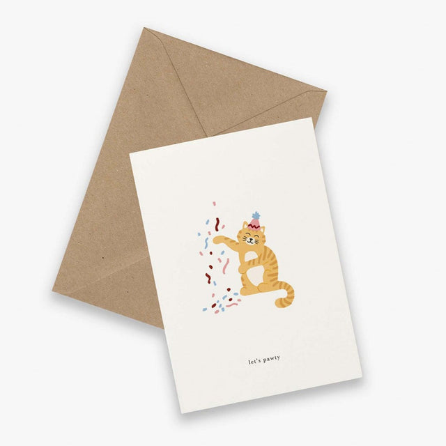 Kort Let's Pawty – Norway Designs