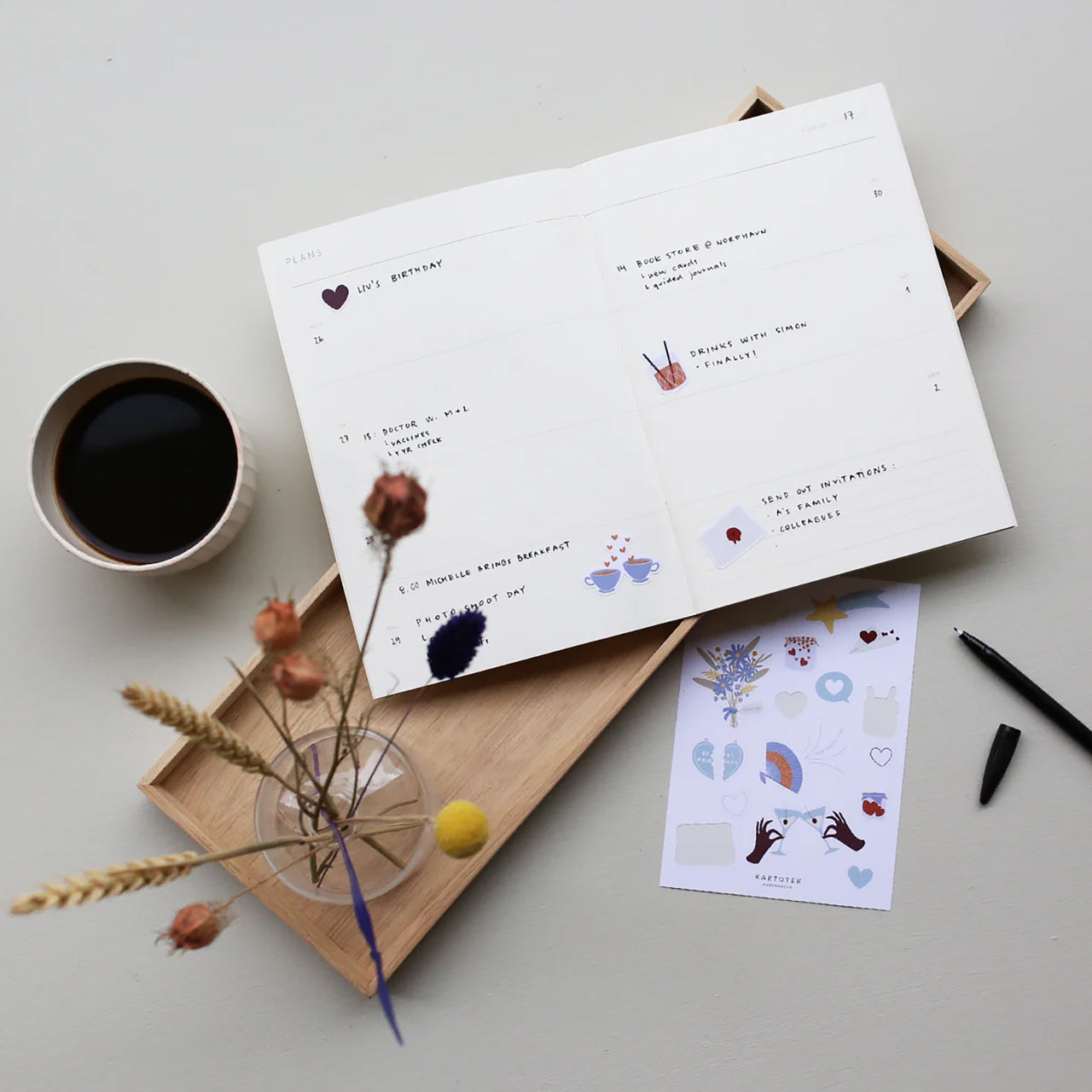 Weekly Planner Notebook – Norway Designs