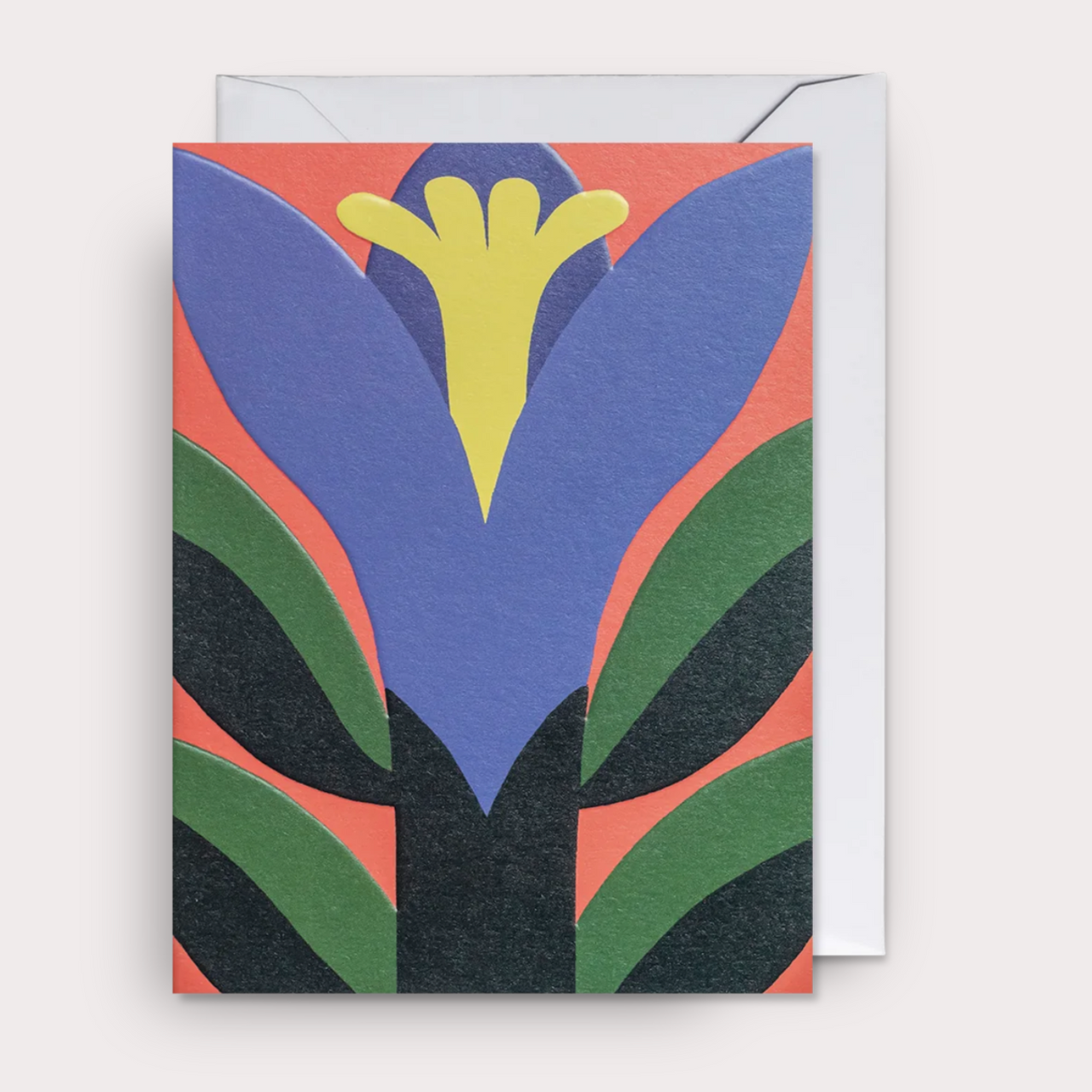 Minikort "July Flower" – Norway Designs