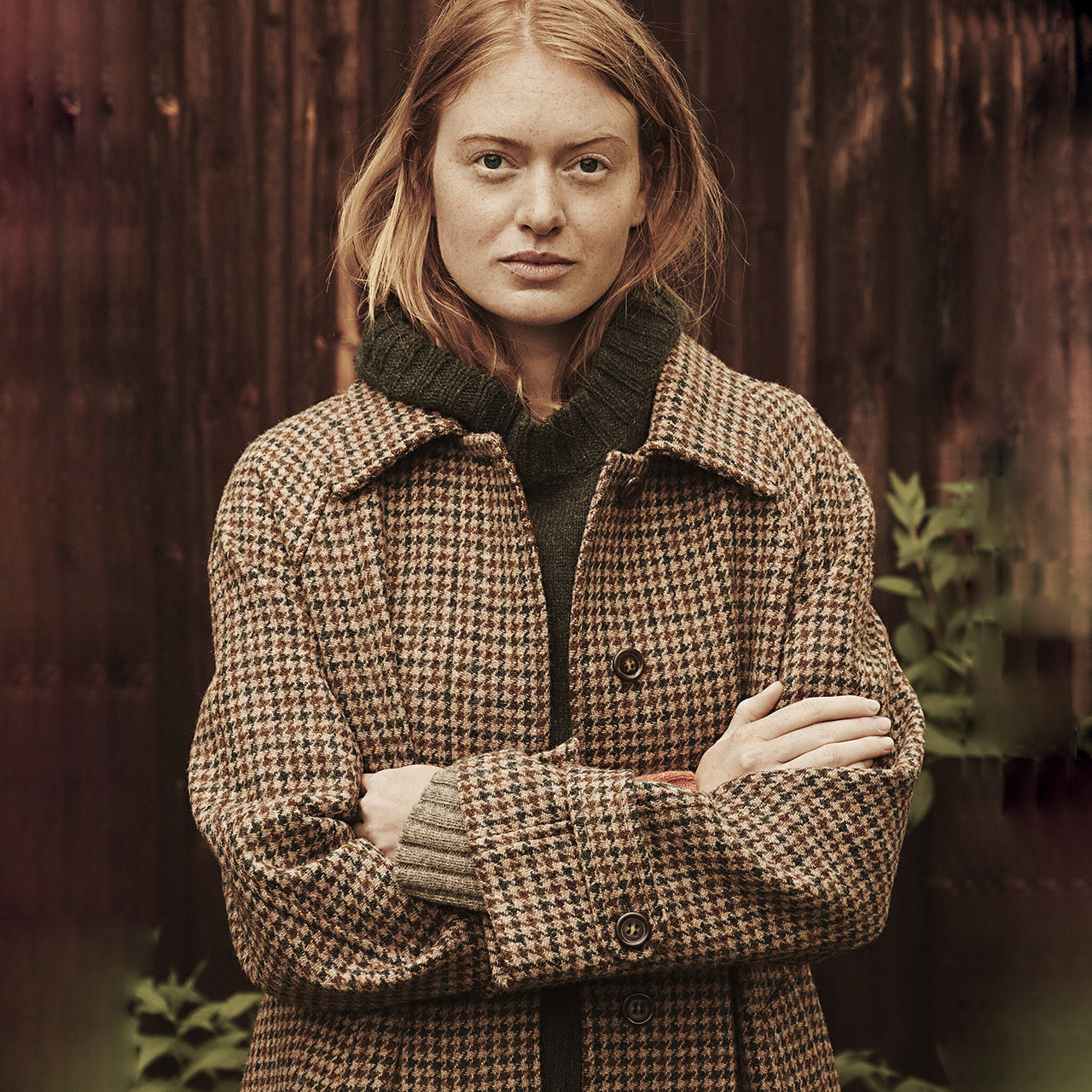 Harris Tweed Raglan Coat – Norway Designs