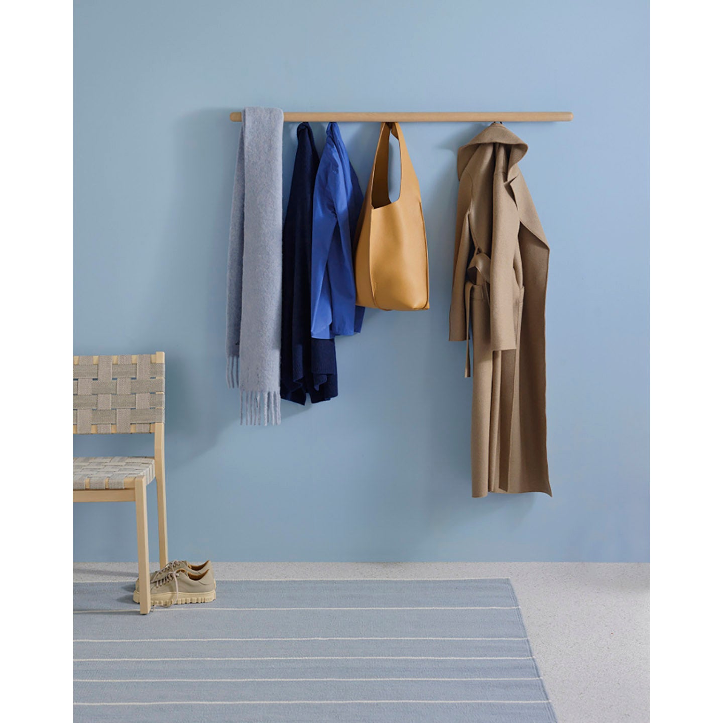 Haldar Knaggrekke 120cm Eik – Norway Designs